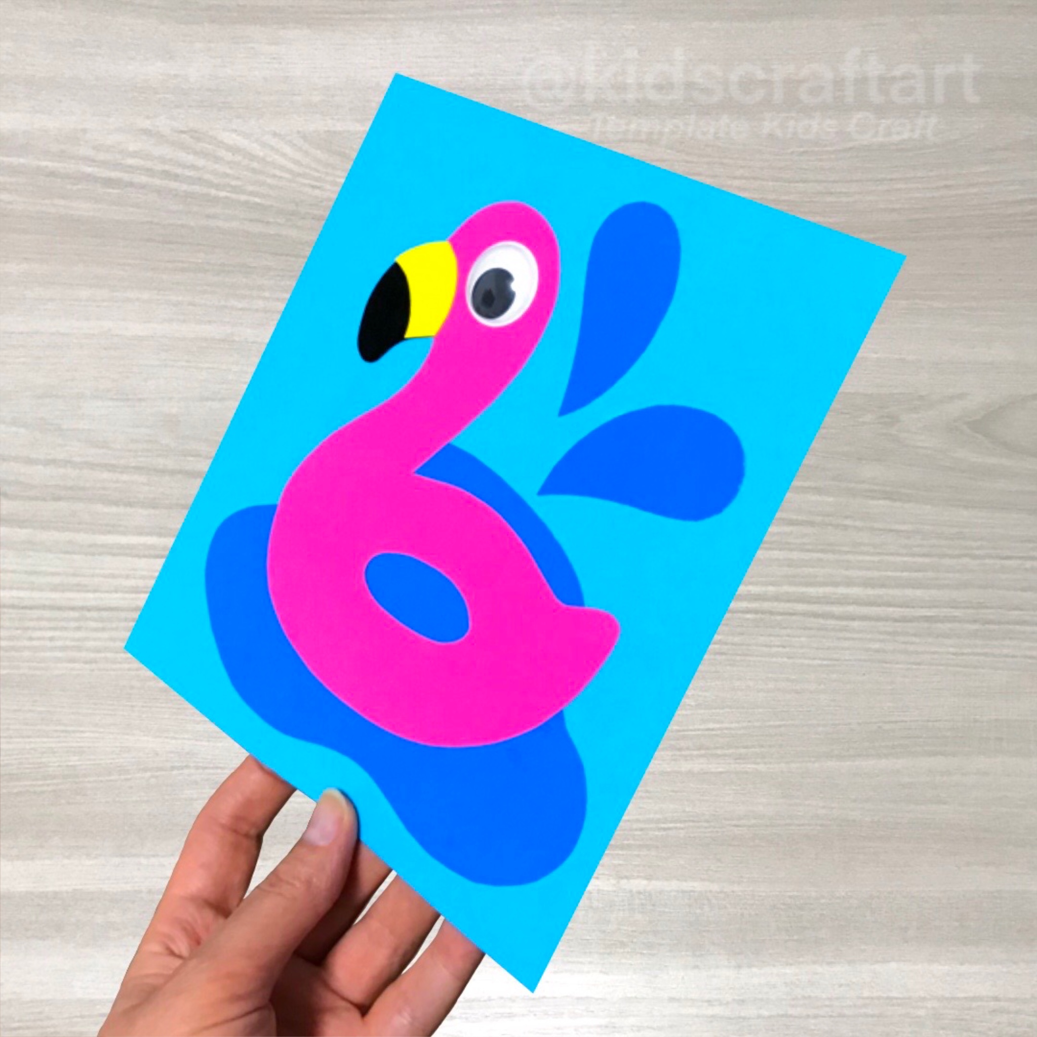 Flamingo Float End of Year Craft Beach Day Tropical Summer Craft Pool ...