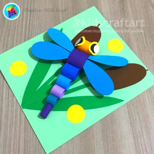 Dragonfly Summer Spring Craft Insect Animal Bug Activities Art Crafts ...
