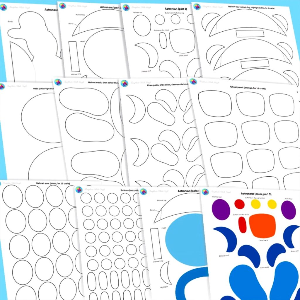 Outer Space Astronaut Craft Solar System Activities Theme Bulletin ...