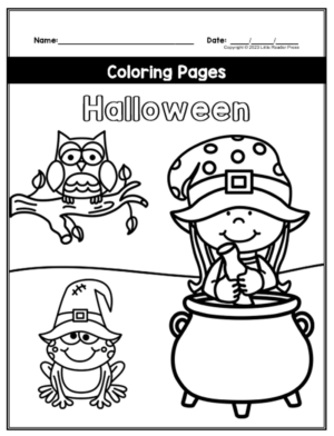 Halloween Coloring Pages Book | Made By Teachers
