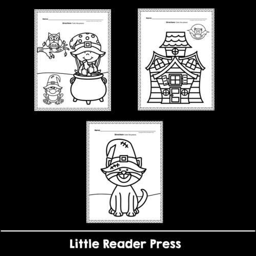 Halloween Coloring Pages Book | Made By Teachers