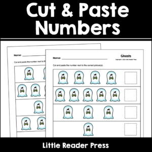 Ghosts Cut & Paste Halloween Worksheets | Made By Teachers
