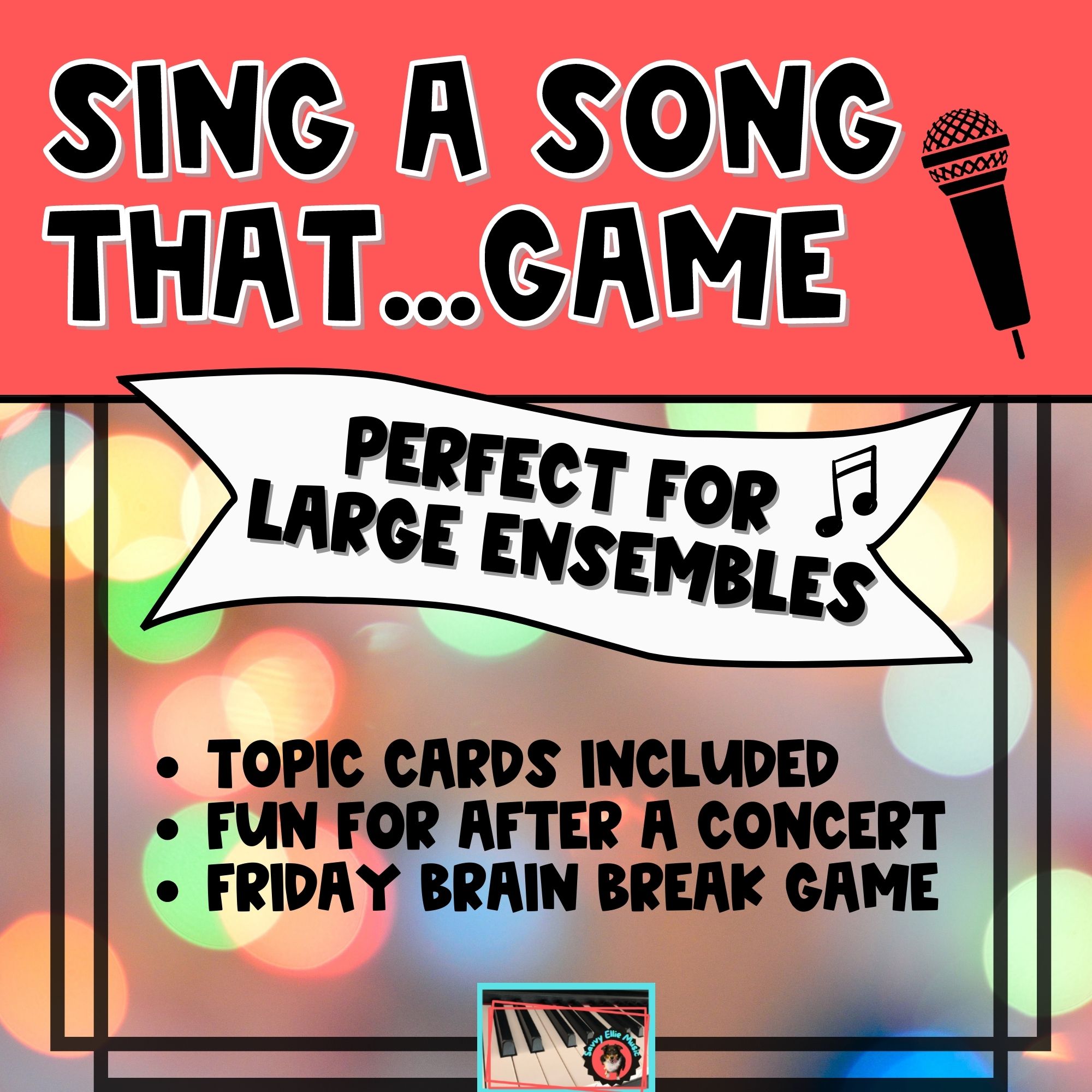 Sing a Song That...Music Singing Game - A Fun Brain Break for Music ...