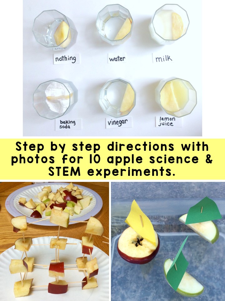 Apple Science Experiments & STEM, Apples Science Activities Fall ...