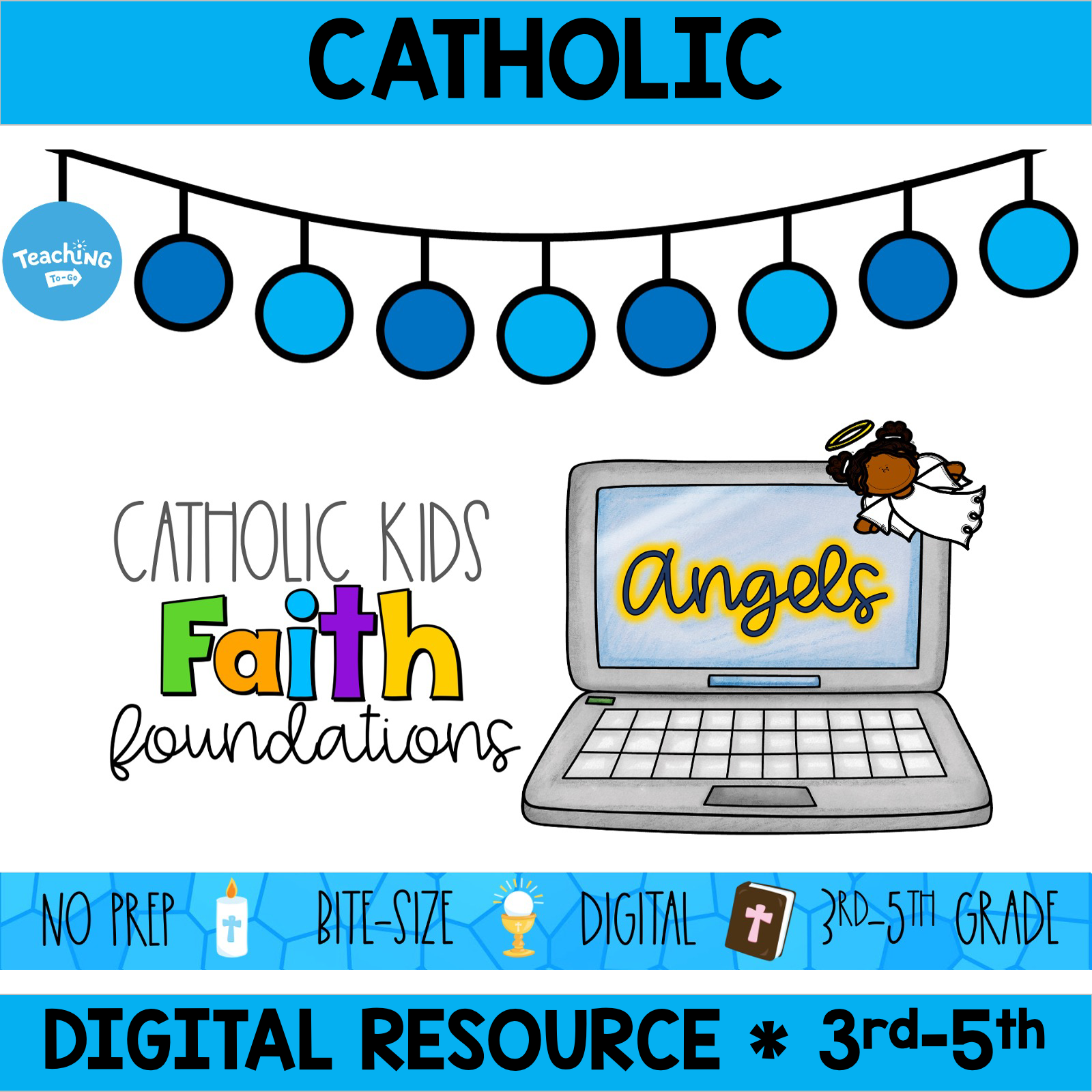 Angels for Kids; Catholic Digital Interactive Activity | Made By Teachers