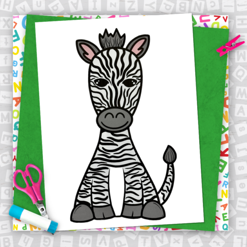 Zebra Craft | Zoo Animal Craft | Letter Z | Made By Teachers