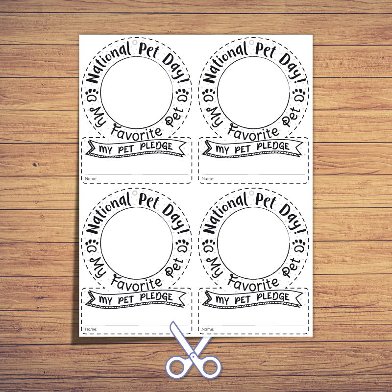 Pet Day | Lanyard Tag | Made By Teachers