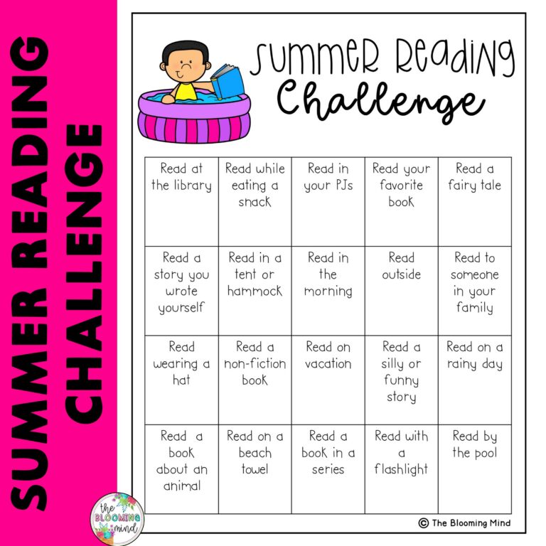 Summer Reading Challenge | Made By Teachers