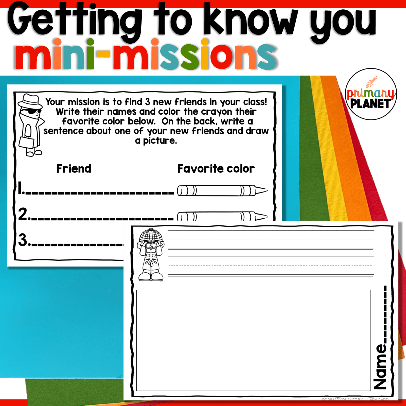 Fun Getting to Know You Cooperative Learning Activities for Back to ...