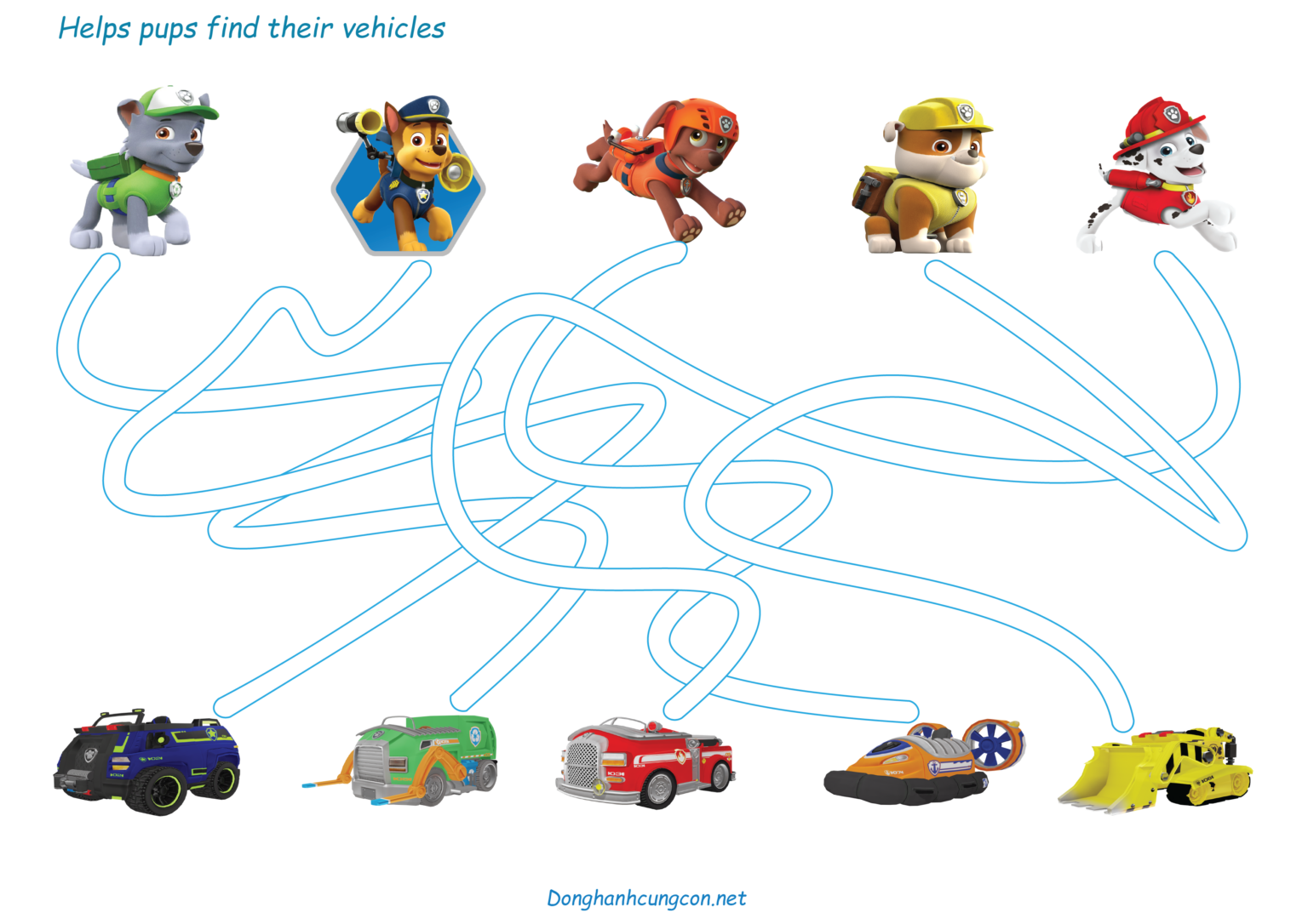 Paw Patrol Preschool Learning Worksheets | Made By Teachers