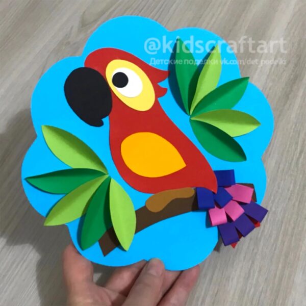Parrot Craft Summer Jungle Zoo Animal Bird Activities Bulletin Board ...