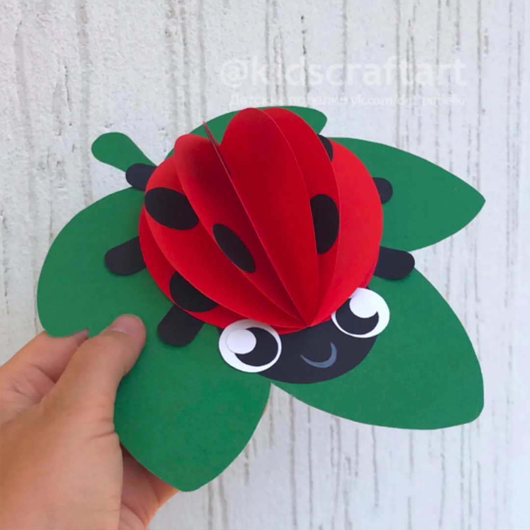 Ladybug Craft Bug Insect Crafts Spring Summer Animal Activity Bulletin ...