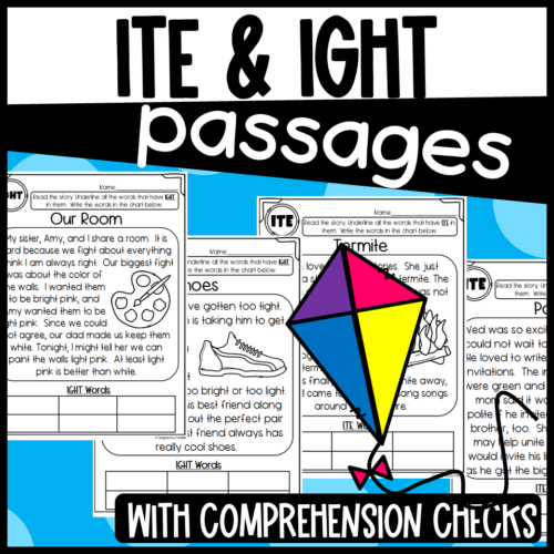ITE and IGHT Passages | Made By Teachers