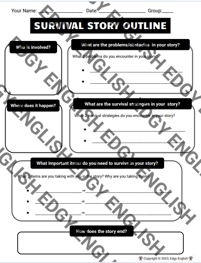 Story Writing Assessment (Exam - Part 6 of 6) - ESL | Made By Teachers