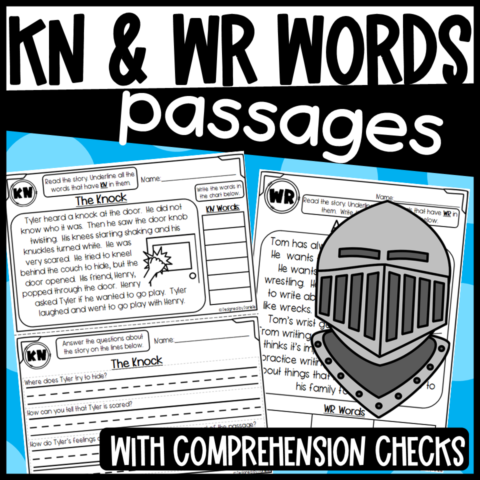 Silent Letters KN and WR Passages | Made By Teachers