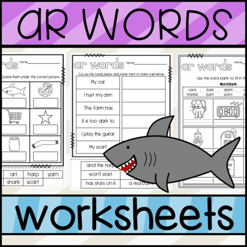 AR Words Phonics Worksheets | Made By Teachers