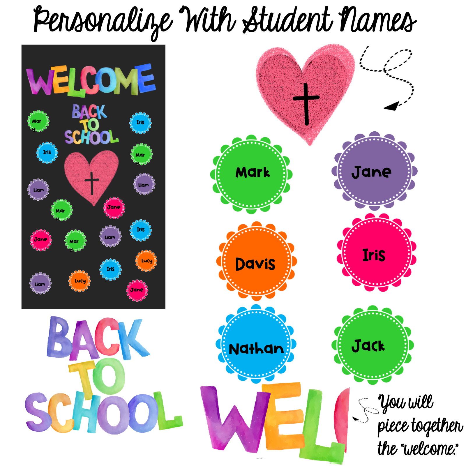 Christian Back to School Door: Welcome | Made By Teachers