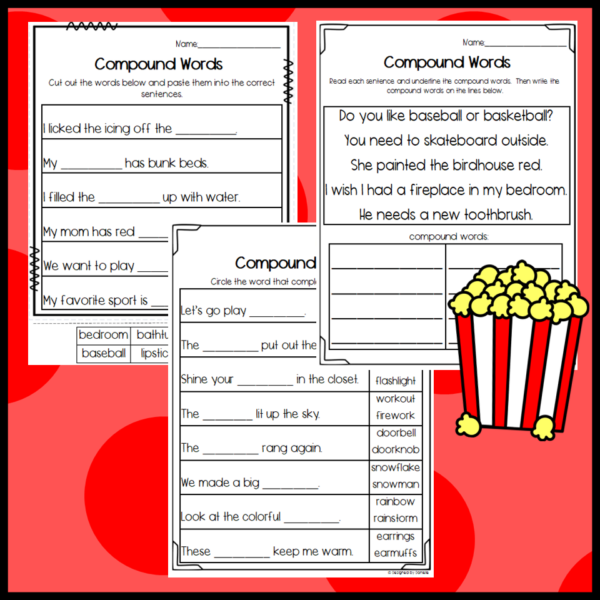 Compound Words Worksheets - Made By Teachers