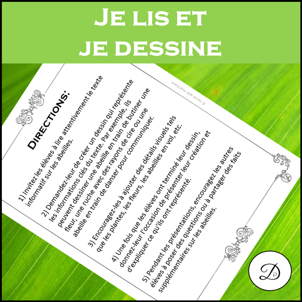 Je lis et je dessine - 2 textes / Read and Draw | Made By Teachers
