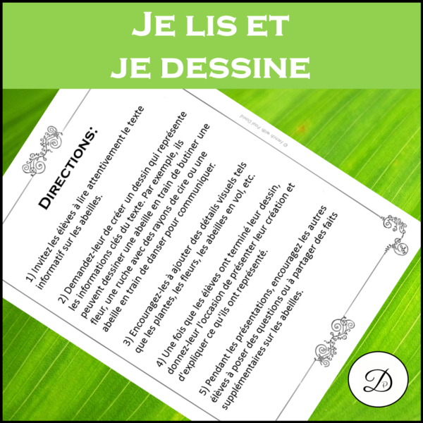Je lis et je dessine - 2 textes / Read and Draw | Made By Teachers