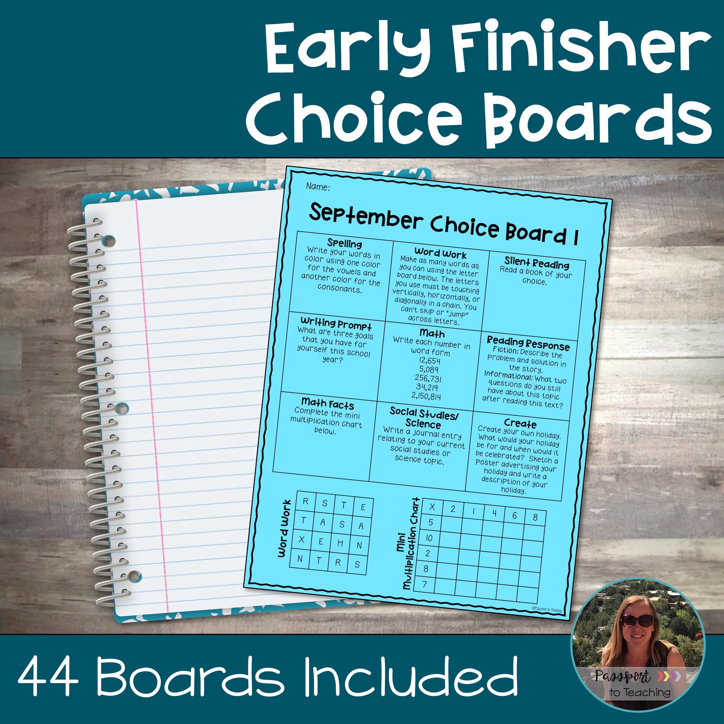 Explorers One Page Report Poster | Made By Teachers