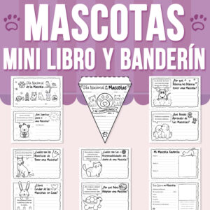 Pets Mini Book and Pennant | Banner BUNDLE | Made By Teachers