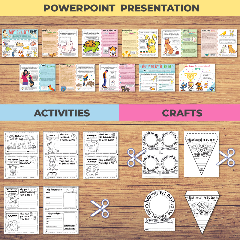 Pets Collection BUNDLE | Made By Teachers