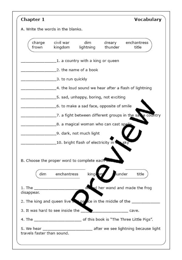 Magic Tree House "Civil War on Sunday" worksheets | Made By Teachers