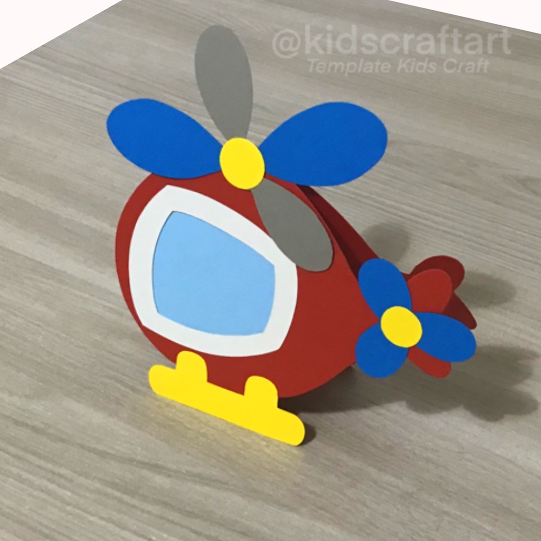 Helicopter Father’s Day Card Craft Gift Keepsake Frame June Summer End ...