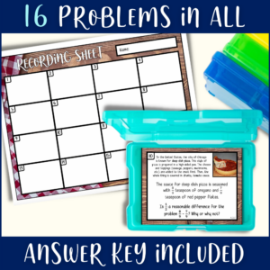 Addition & Subtraction of Fractions in Diverse Recipes - TEKS 4.3E + 4 ...