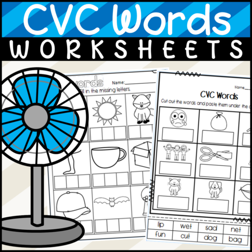 First Grade CVC Words Worksheets | Made By Teachers