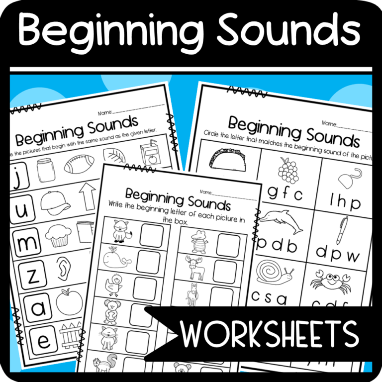 Matching Beginning Sounds/ Upper and Lower Case Letters | Made By Teachers