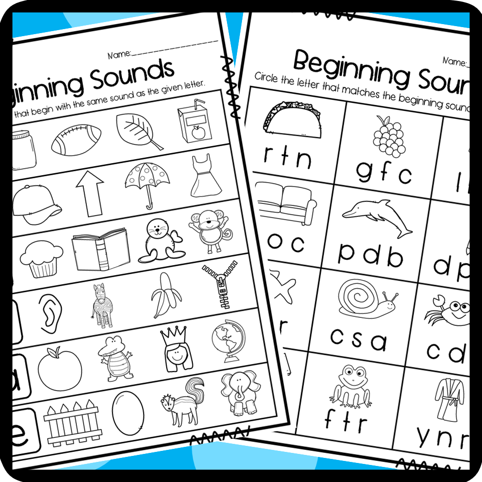 Matching Beginning Sounds/ Upper and Lower Case Letters | Made By Teachers
