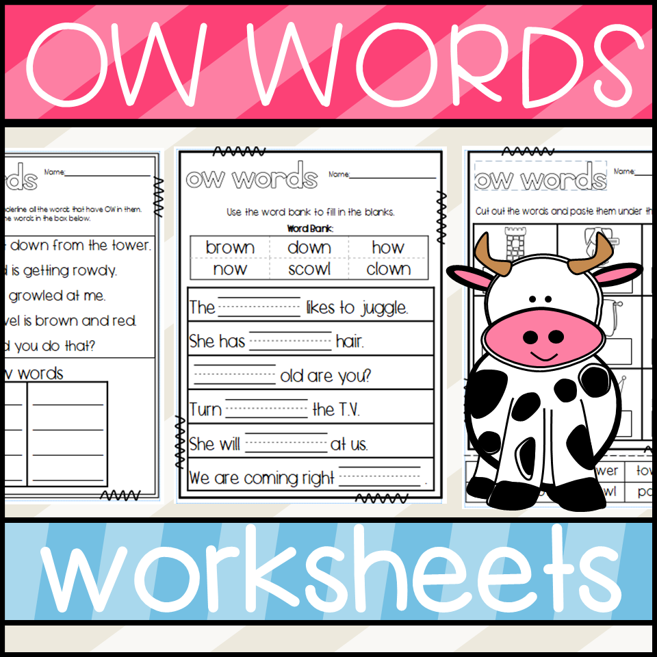 No-Prep OW Worksheets for Reading and Writing Practice | Made By Teachers