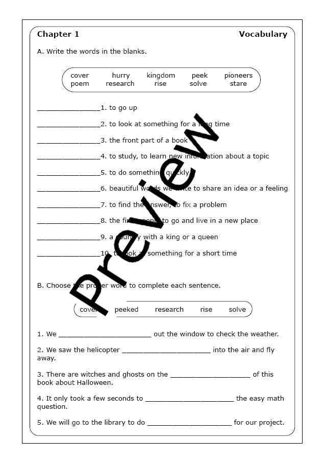 Magic Tree House "Earthquake in the Early Morning" worksheets | Made By ...
