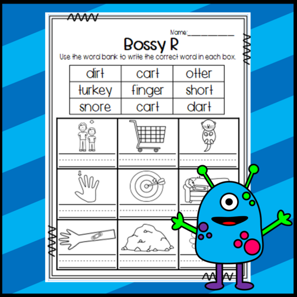 Resources to help students practice reading and using words with OR ...