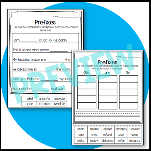 Prefix Worksheets | Made By Teachers
