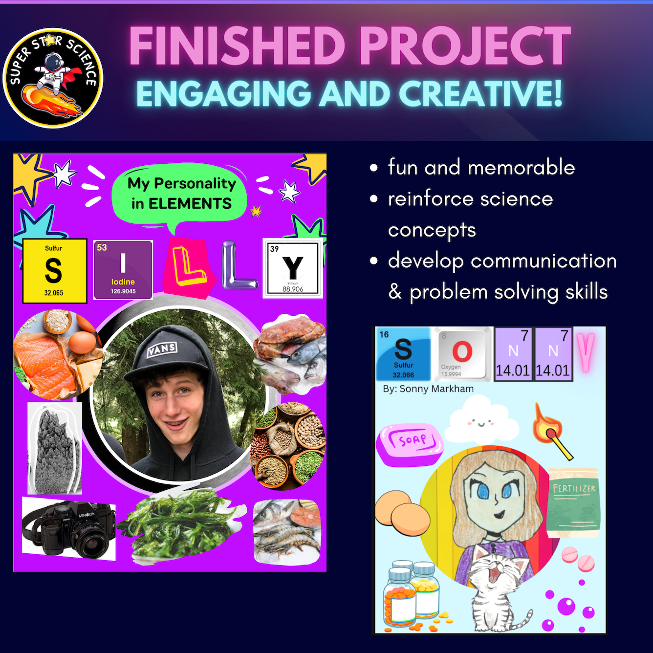 Periodic Table Elements Project STEM and Chemistry FUN | Made By Teachers