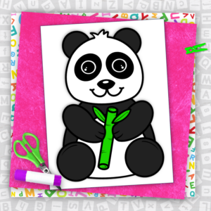 Panda Bear Craft | Zoo Animal Craft | Letter P | Made By Teachers