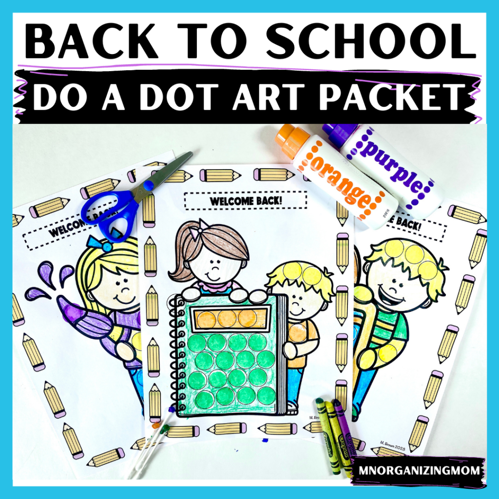 Back to School Do A Dot | Made By Teachers