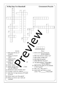 Magic Tree House #29 "A Big Day for Baseball" worksheets | Made By Teachers