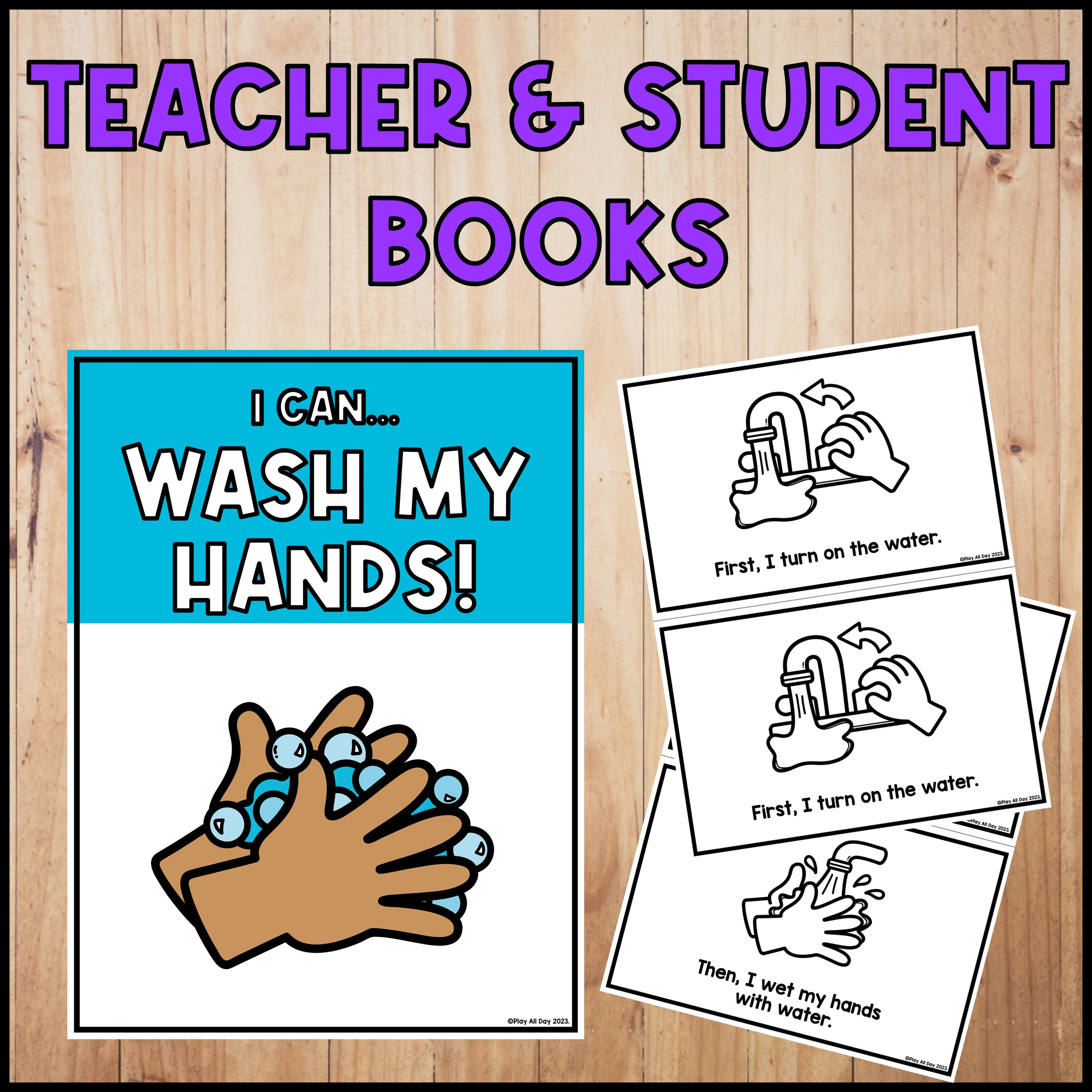 Handwashing Procedures | Handwashing Posters Labels Student Books ...