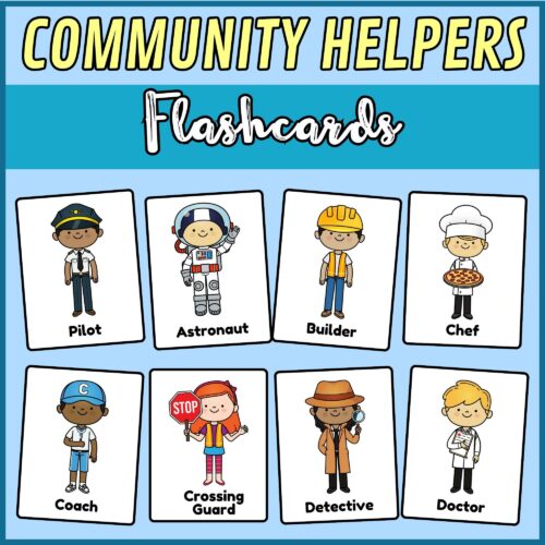 Community Helpers Activity Bundle - Coloring Pages, Word search ...