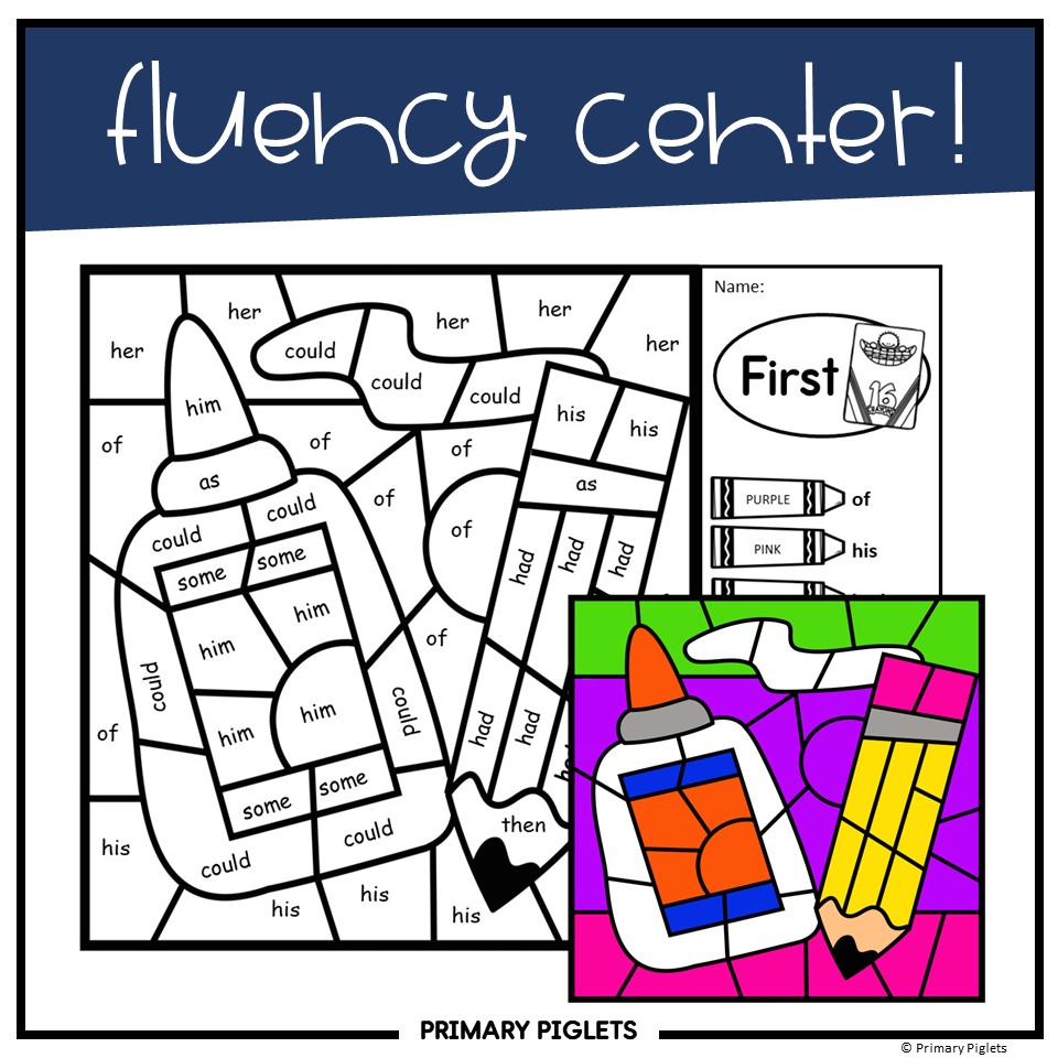 Back to School Color by Sight Words Code 1st Grade | Made By Teachers