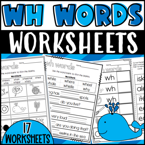 WH Words Worksheets | Made By Teachers