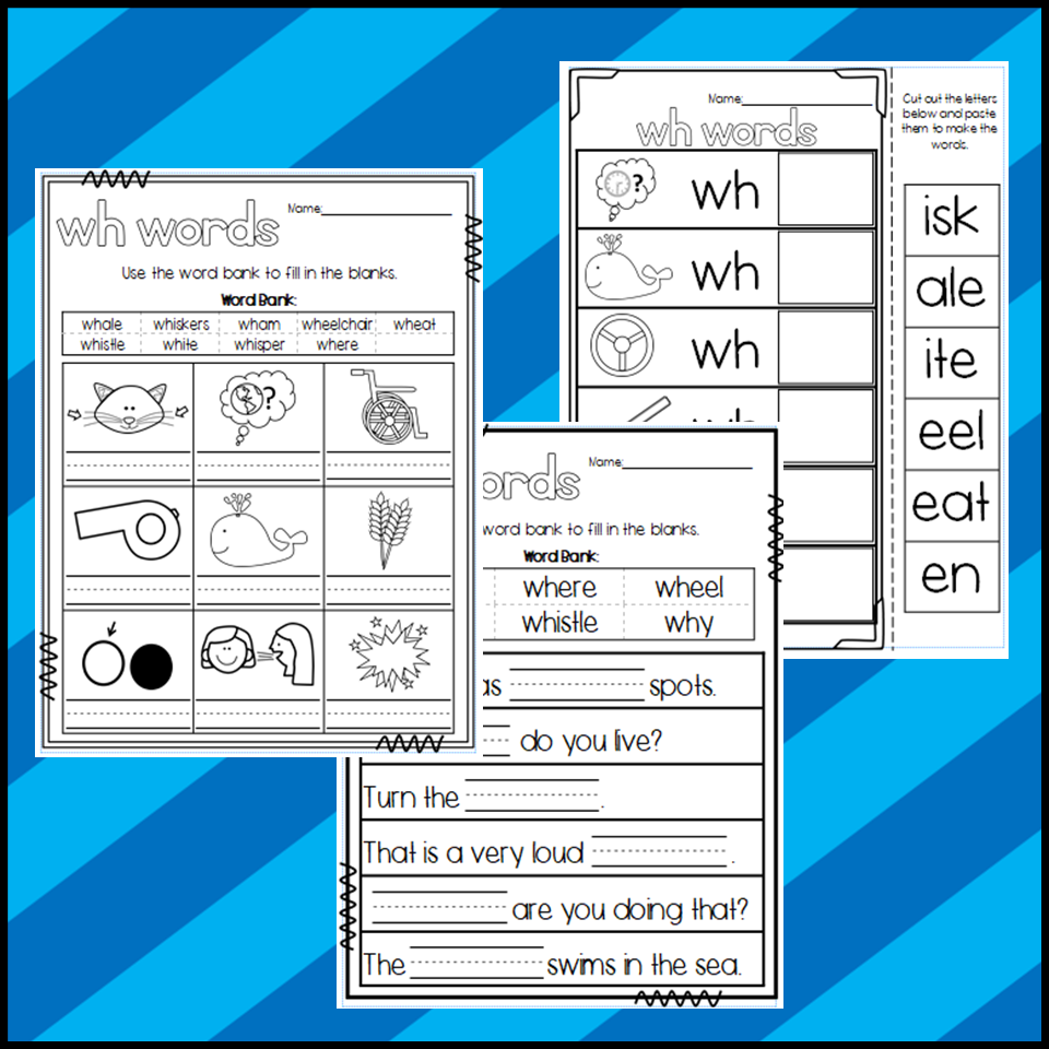 WH Words Worksheets | Made By Teachers