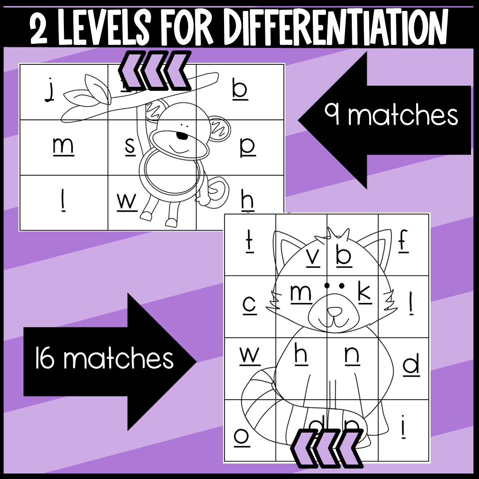 Beginning Letter Sounds Mystery Picture Worksheets | Made By Teachers