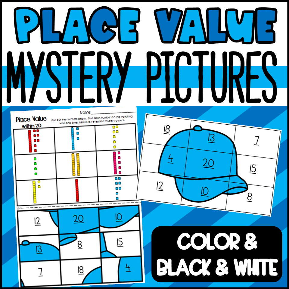 Thanksgiving Themed Place Value Mystery Pictures: Tens and Ones: within ...