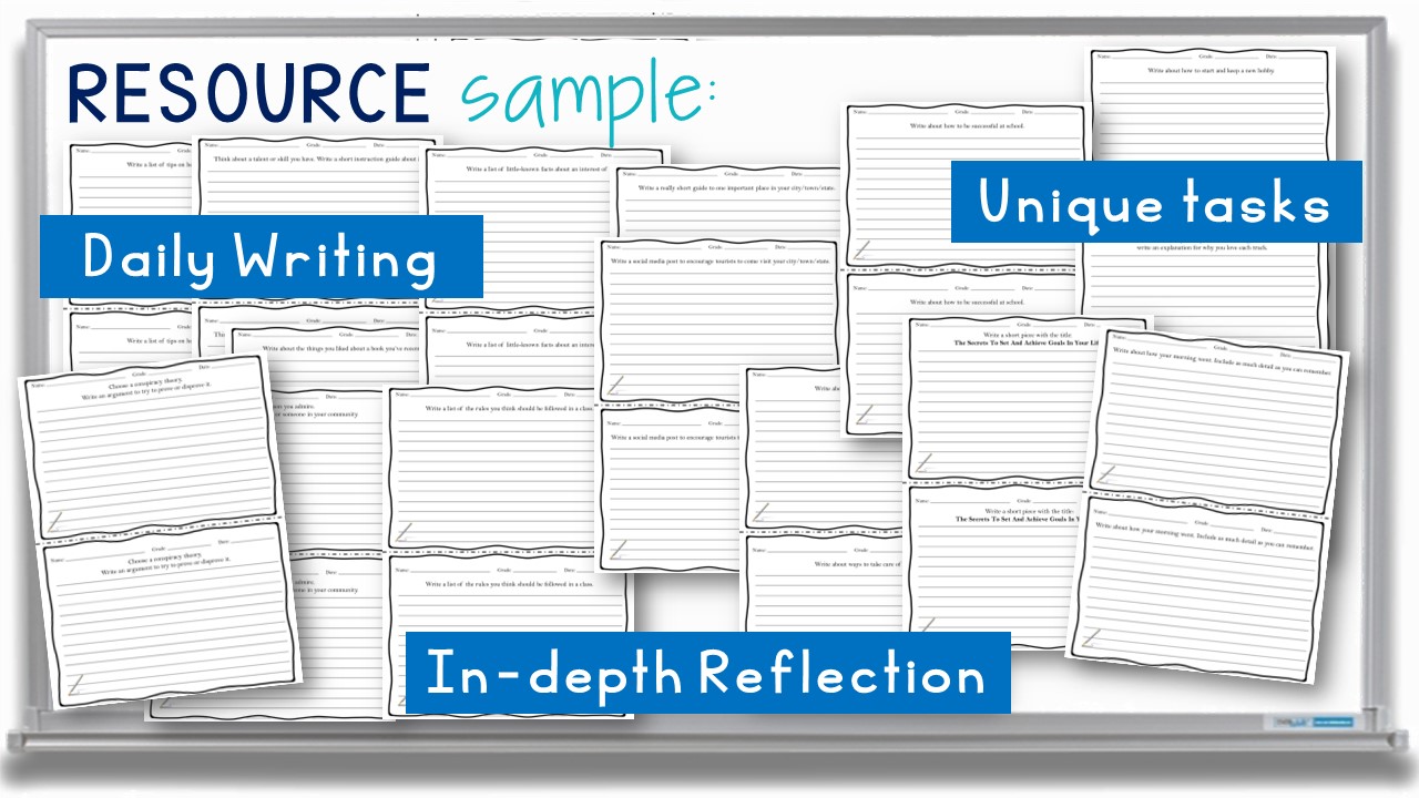 Daily Quick Writes Nonfiction Writing Prompts Morning Work | Made By ...