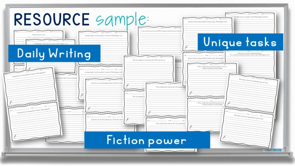 Daily Quick Writes Narrative Writing Prompts Morning Work - Print and ...